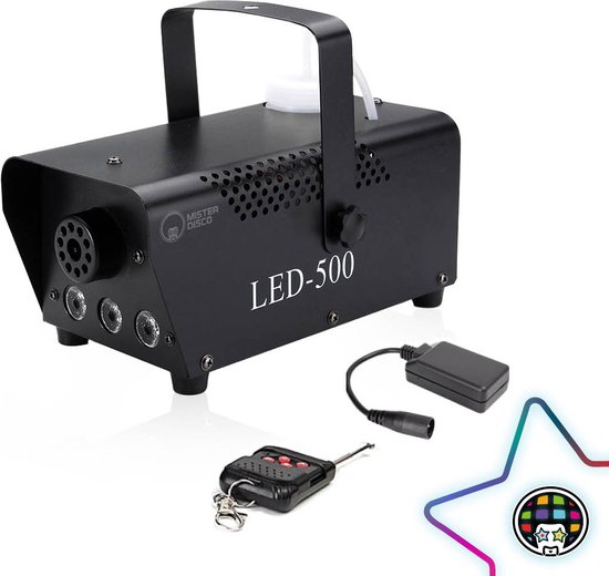 Rookmachine met LED Verlichting - 400W - Afstandsbediening | bol.com