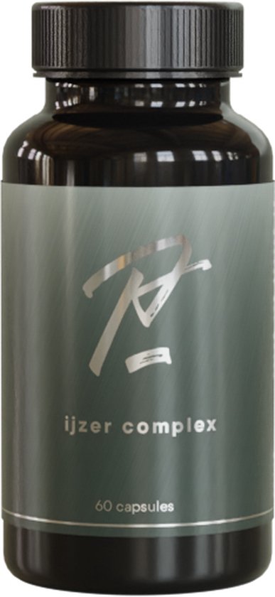 Patser IJzer Complex - 60 capsules - 45 mg ijzer per capsules - Met ...