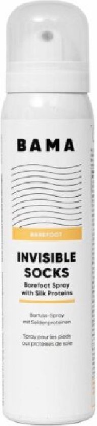 Bama Invisible Socks Spray - Blote voeten spray met zijde - 100ml | bol