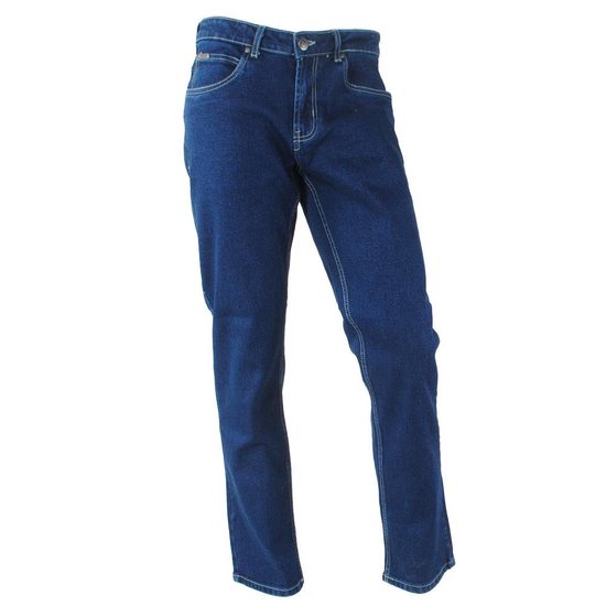 Brams Paris - Heren Jeans - Lengte 36 - Stretch - Burt - Dark Denim ...
