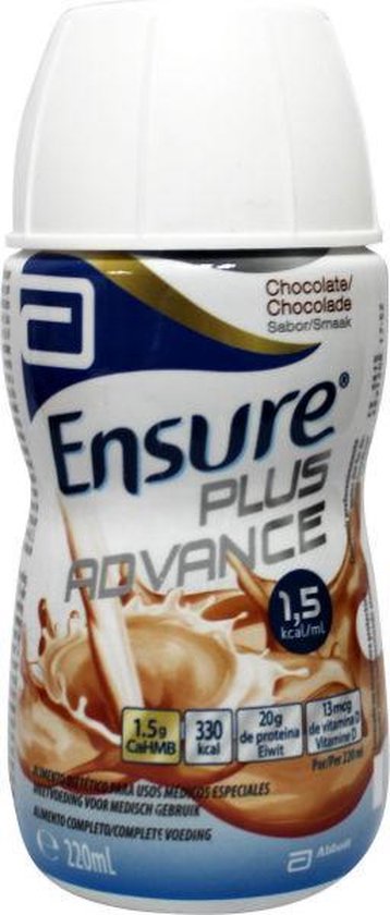Abbott Ensure plus advance chocolade | bol.com