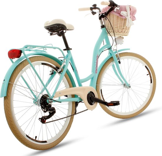 Goetze mood retro vintage holland city bike 26inch 6 speed shimano lage ...