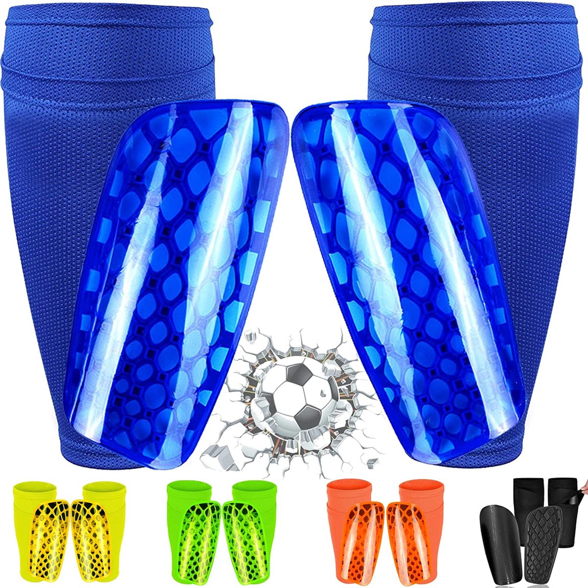 Protèges-tibias / football, protège-tibias avec protection de la ...