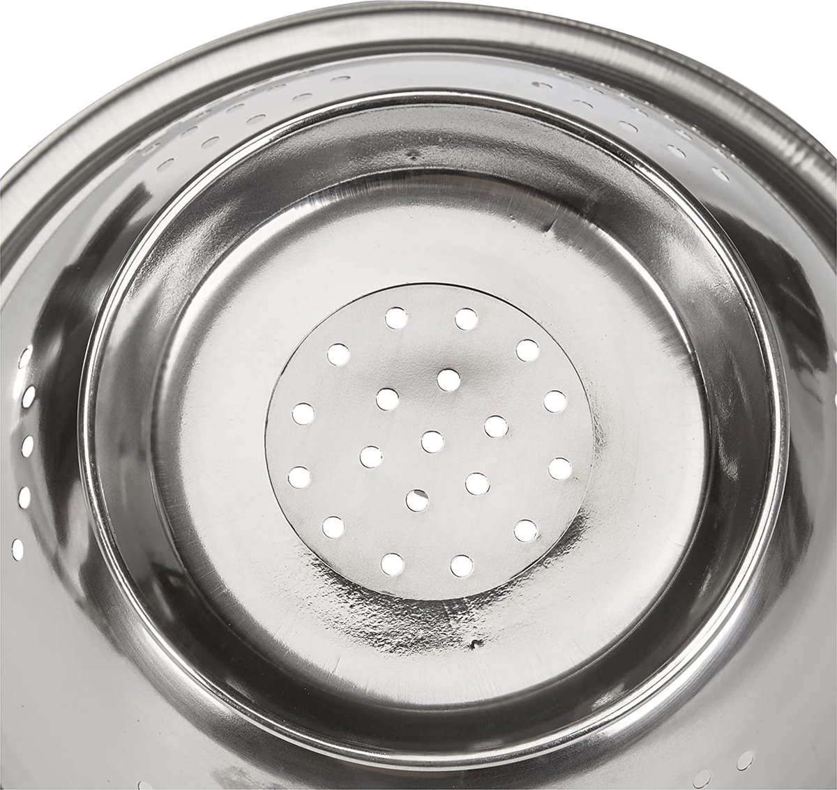 zeef met handvatten Ø 24 cm, vergiet van roestvrij staal, keukenzeef en ...