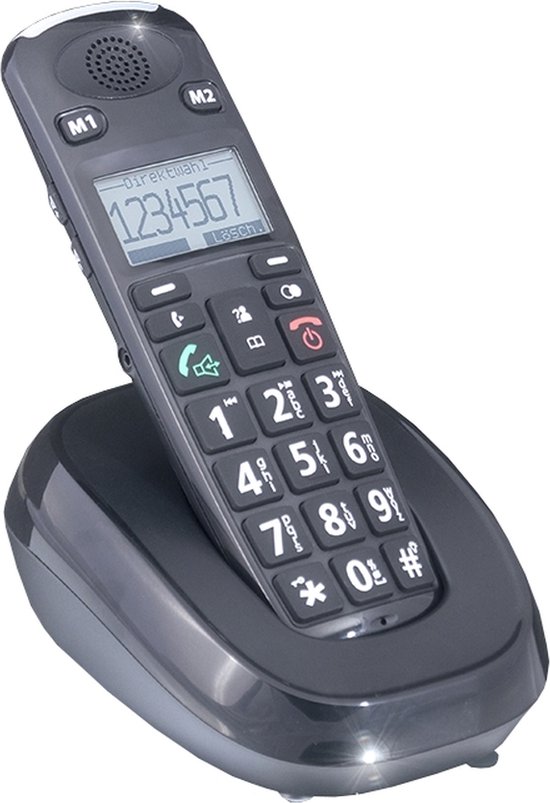 HUMANTECHNIK Free-Tel Eco DECT draadloze telefoon - 30 dB ...