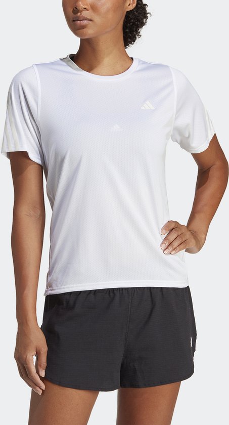 adidas Performance Run Icons 3-Stripes Low-Carbon Running T-shirt ...
