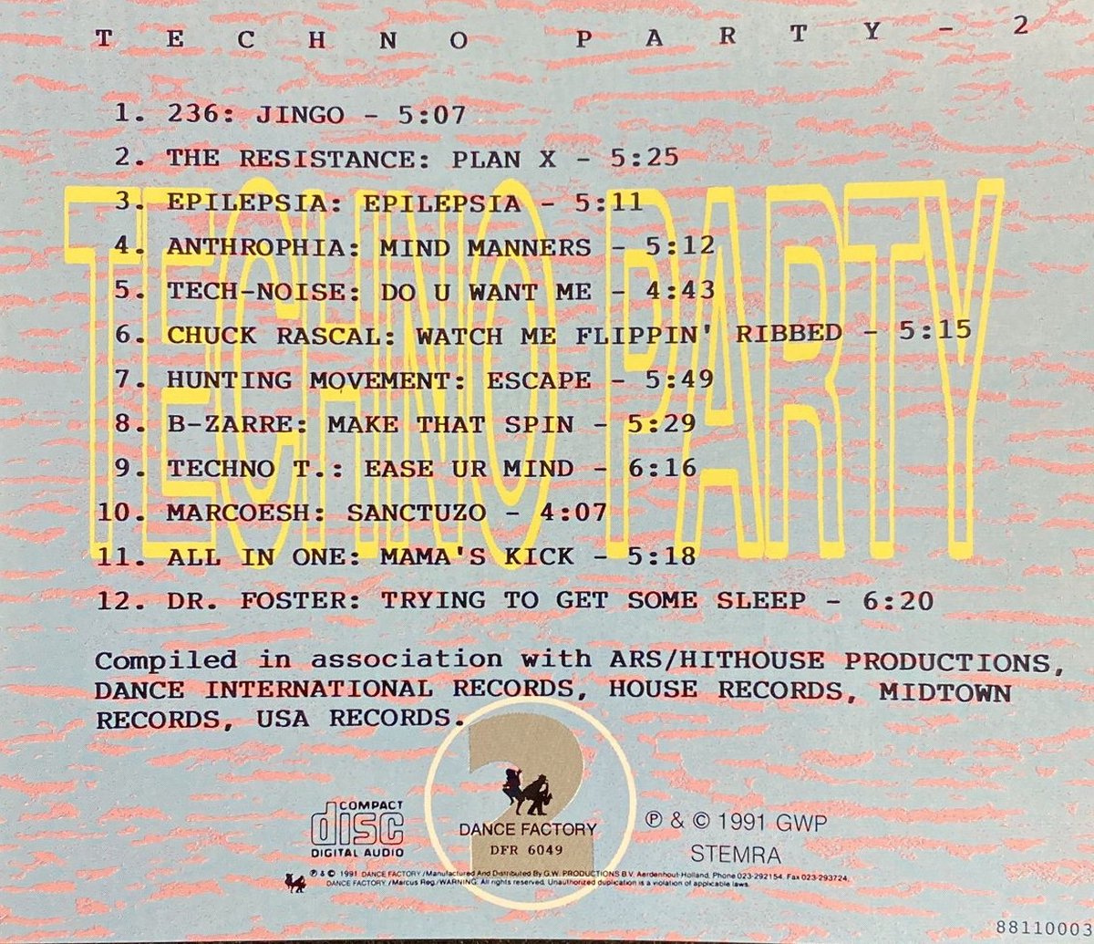 Techno Party 2, Various | Muziek | bol.com