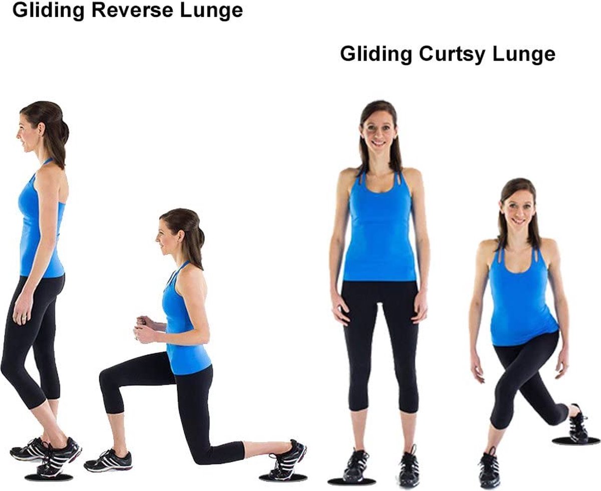 Core Sliders, Gliding Disc Fitness Training pour les exercices complets ...