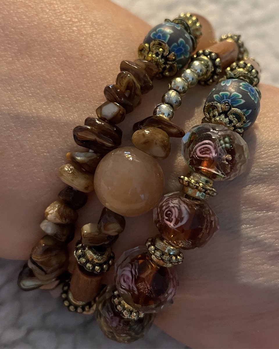 Applewatch horlogebandje Bohemian ibiza 42/44/45mm glazen kralen aan ...