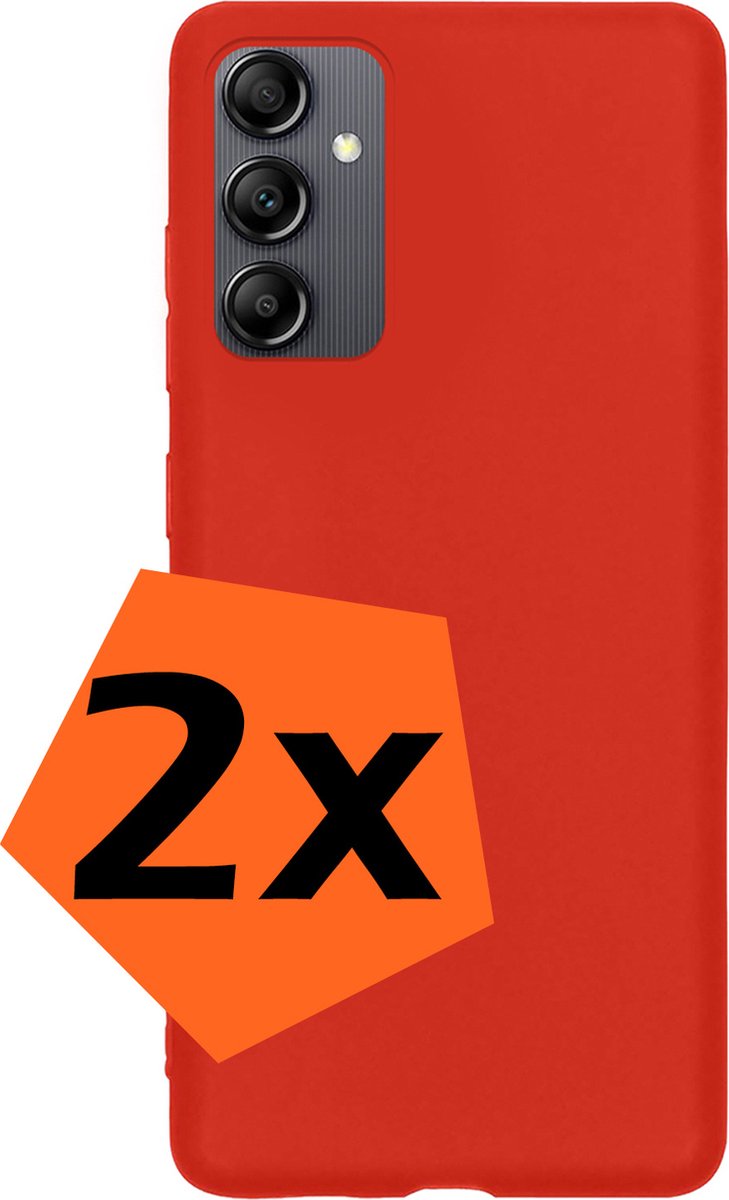 Hoesje Geschikt voor Samsung A14 Hoesje Siliconen Cover Case - Hoes Geschikt voor... | bol