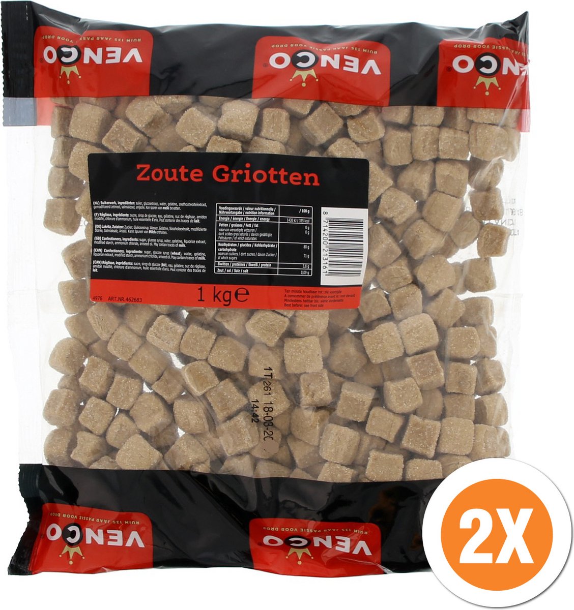 Venco - Griotten - 2x1 Kilo - Snoep | bol