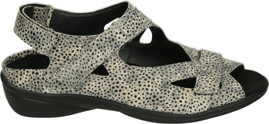Durea 7258 G - Platte sandalenDames Sandalen - Kleur: Bruin - Maat: 39 ...