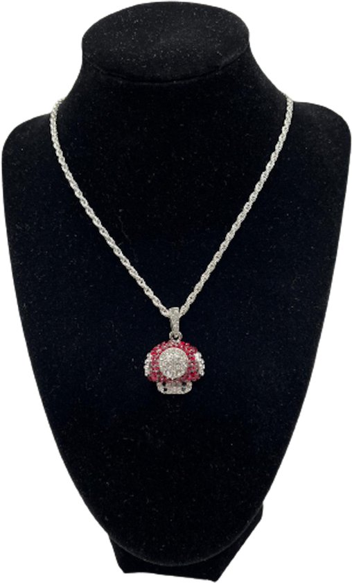 Mario’s Mushroom, Paddenstoel, Ketting/Hanger, Chain, Luigi, Power-up ...