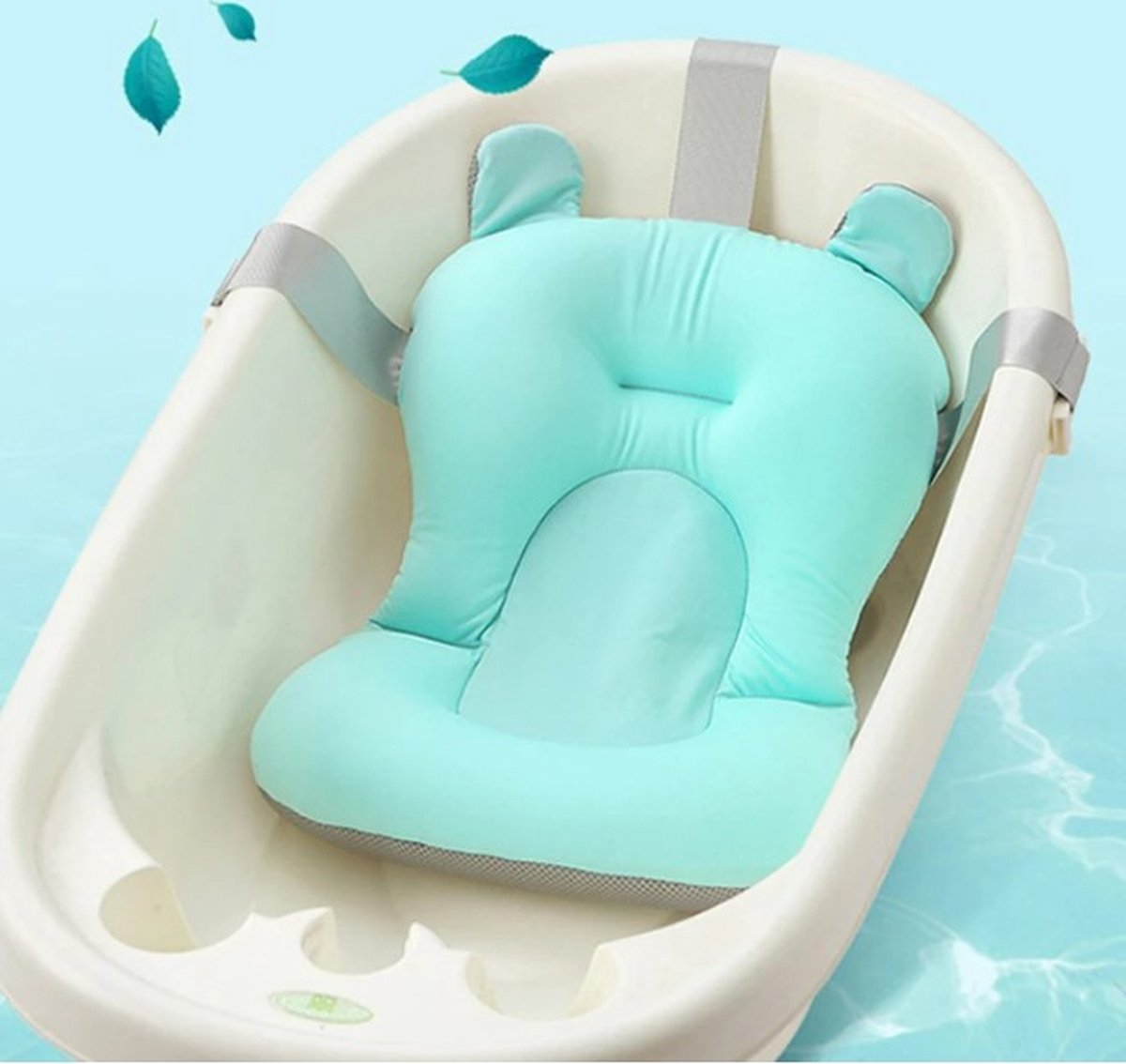 Baby Badje - Bad Ondersteuning Baby's - Baby's Safety Kussen - Baby ...