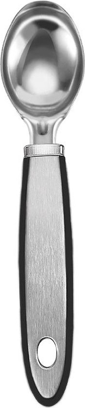Ijsschep - Ijslepel - Roestvrij staal - Rubber | bol