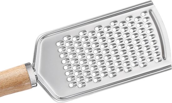 Rasp set - 2 stuks - Roestvrij staal - Hout | bol.com