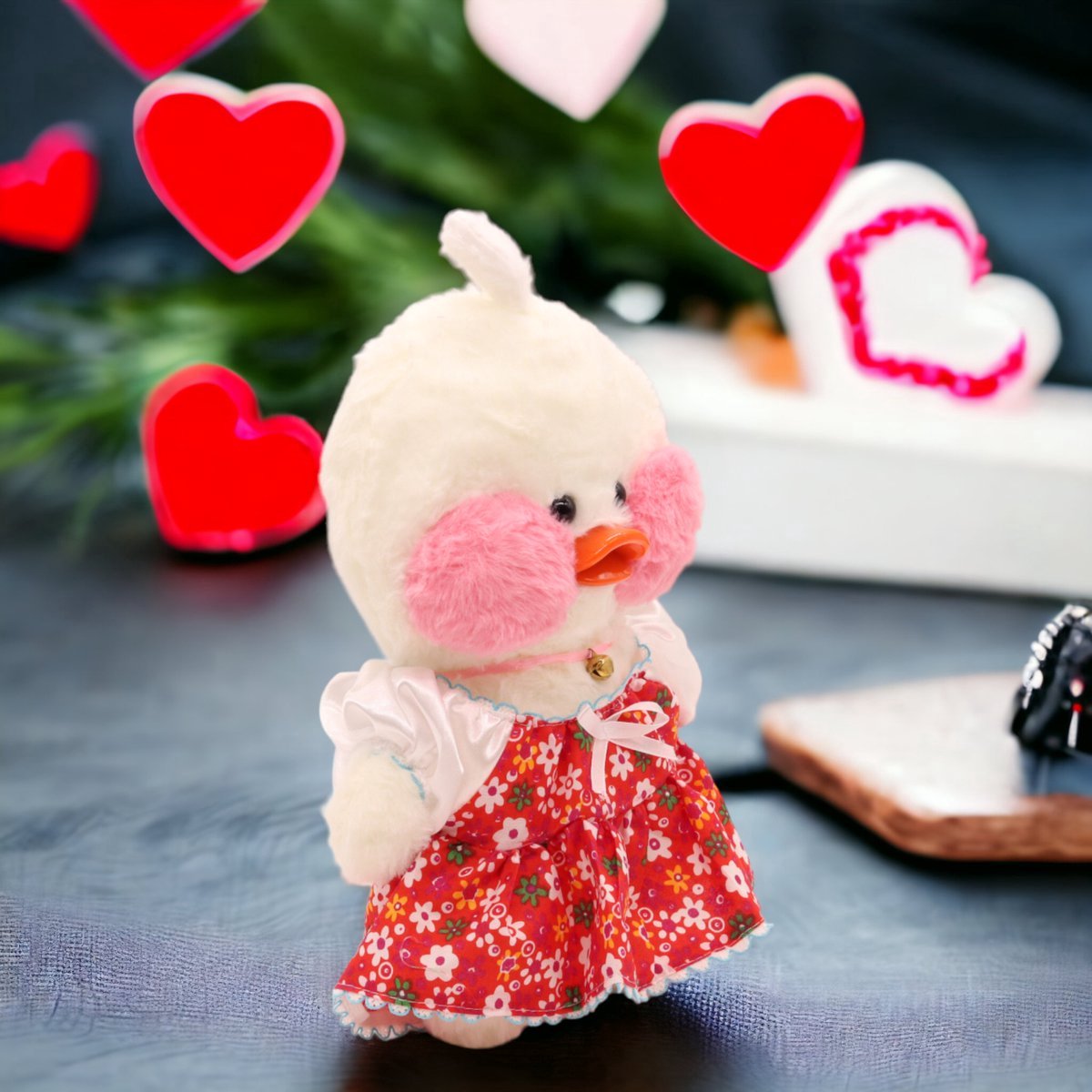 Klikkopers® Paper Duck - Cute Eend - Lalafanfan Duck Knuffel - Kawaii ...