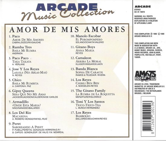 Amor De Mis Amores, Various | Muziek | bol