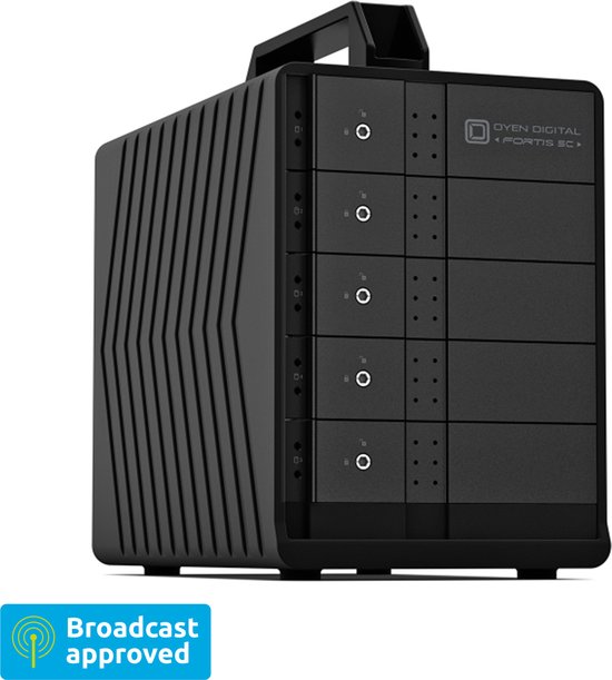 Oyen Digital Fortis 5C 5-Bay USB-C Drive Array Enclosure (5FU3-C) | bol