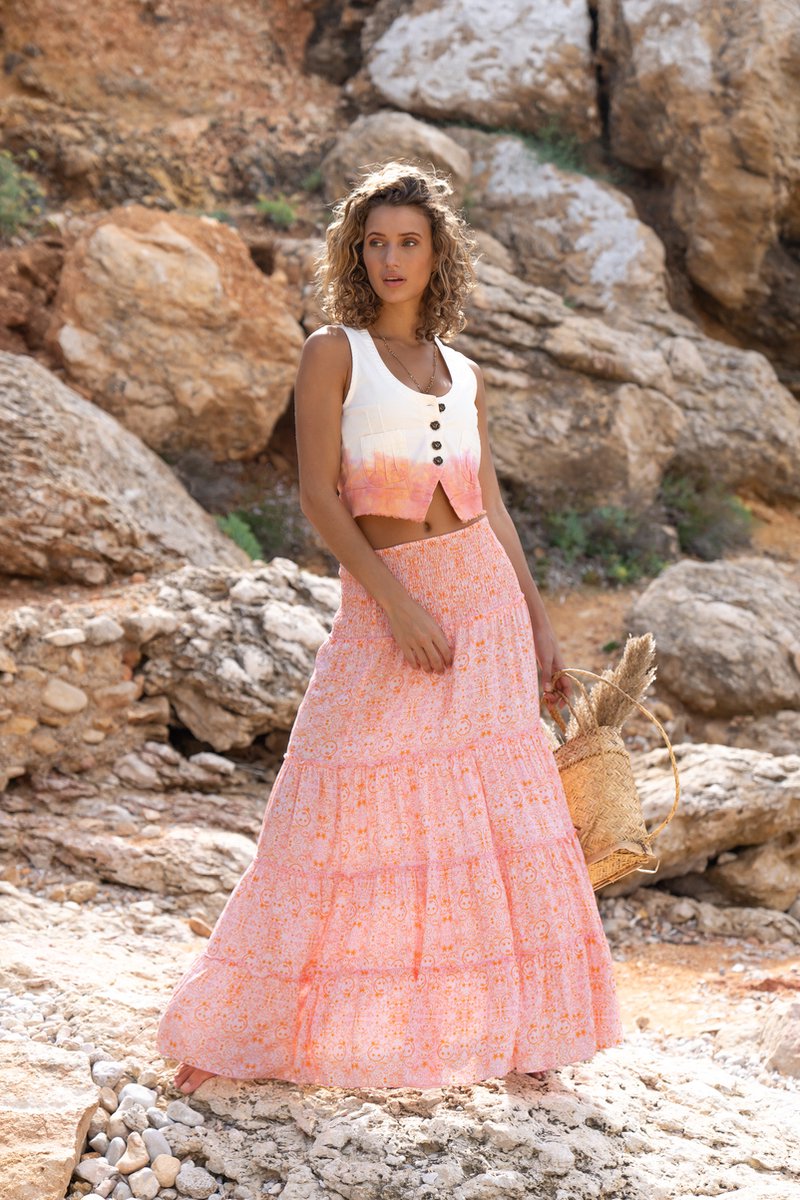 isla ibiza bonita - rok - do what you love - bohemian - boho - maxi-rok ...