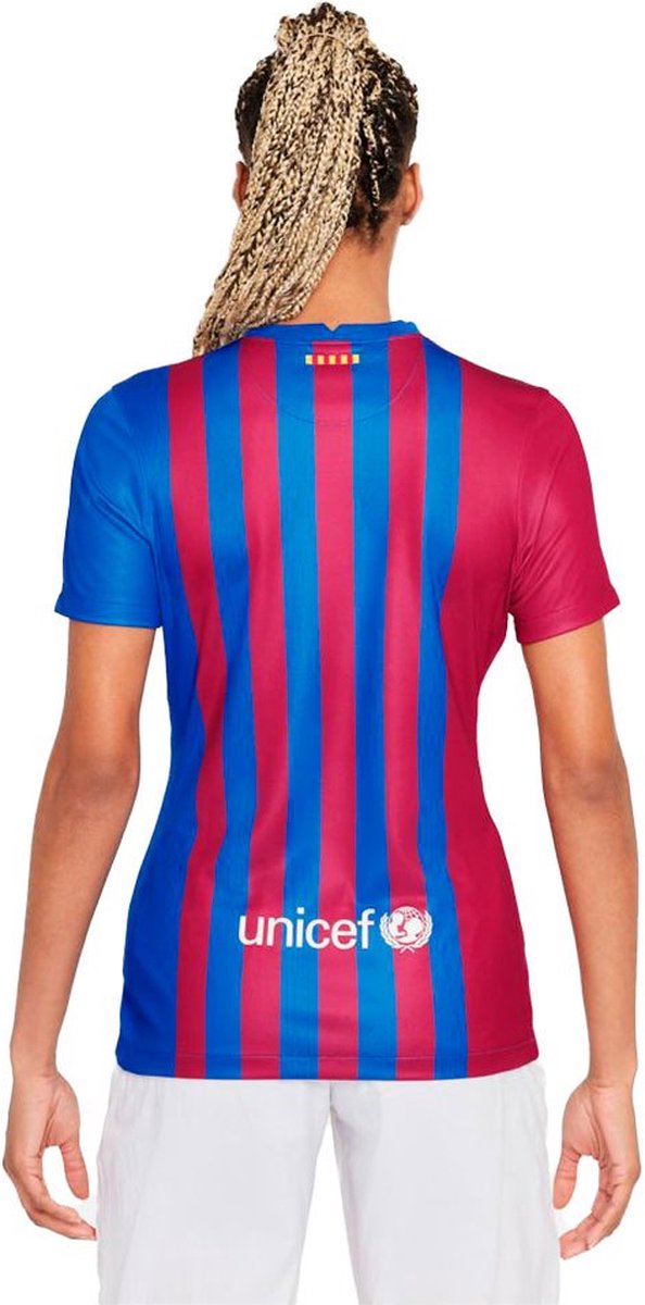 NIKE FC Barcelona Stadium Huis 21/22 Dames - Soar / Pale Ivory - L ...