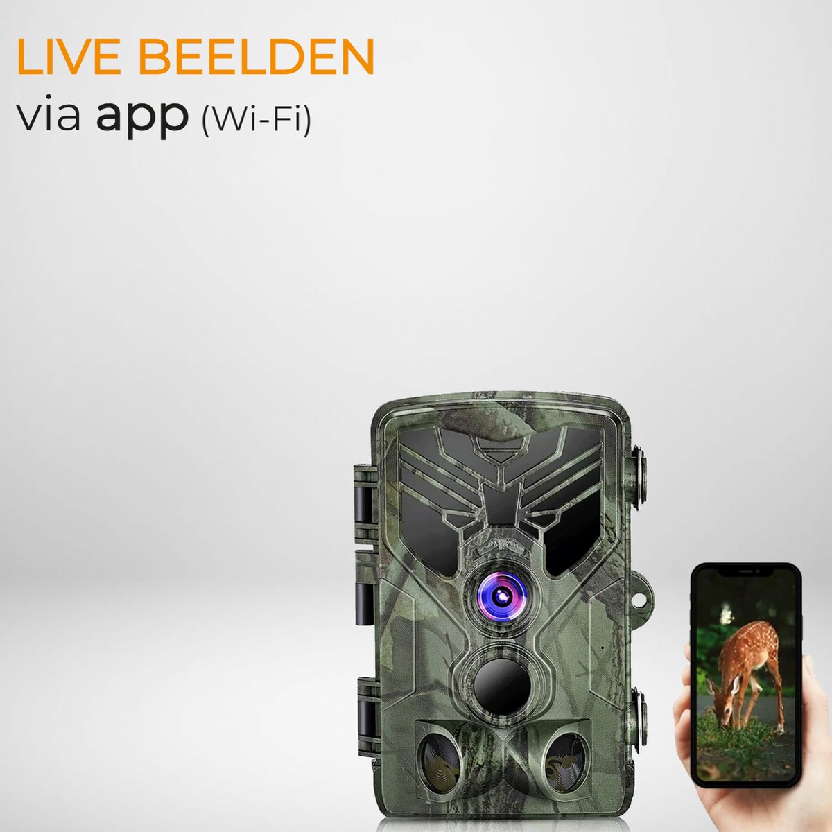 Denver Wildcamera met Nachtzicht - Livebeelden (APP) - FULL HD - INCL. 8GB SD-kaart en... | bol.com