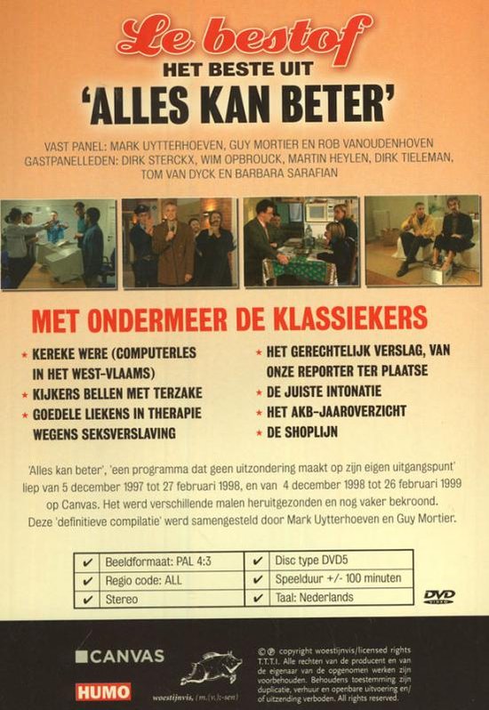 Alles Kan Beter - Het beste uit afleveringen 13 t/m 19 - nr 3 | bol