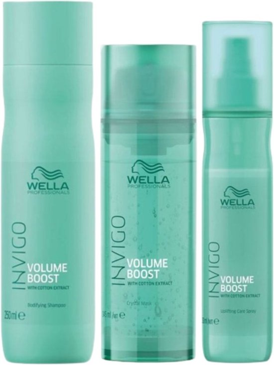 Wella - Invigo Volume Boost Luxe Set | bol