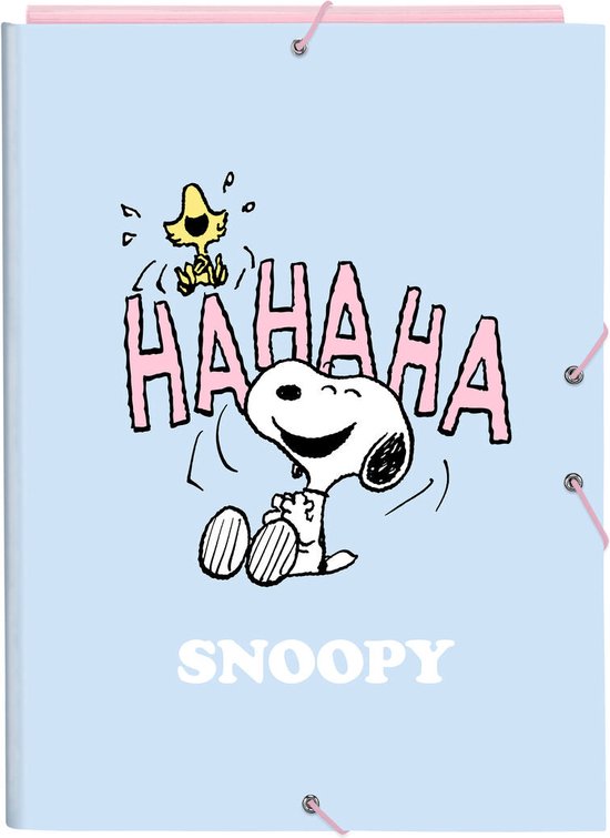 Organiser Map Snoopy Imagine Blauw A4 | bol.com