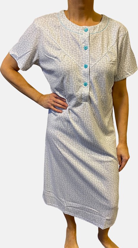 Dames wit/ grijze Outfitter/Cocodream Pyjama Articice 624497 -Medium ...