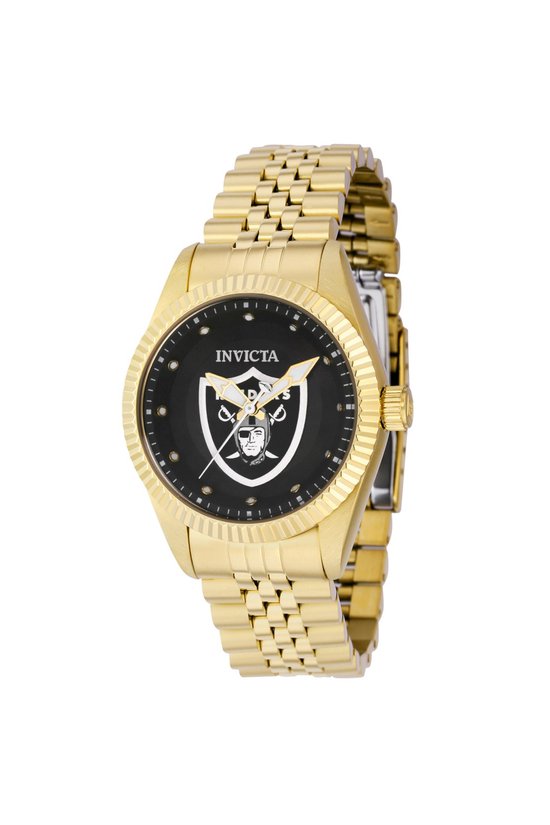 Invicta NFL - Las Vegas Raiders 42533 Quartz Dameshorloge - 36mm | bol.com