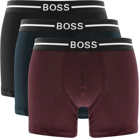 HUGO BOSS Bold boxer briefs (3-pack) - heren boxers normale lengte ...