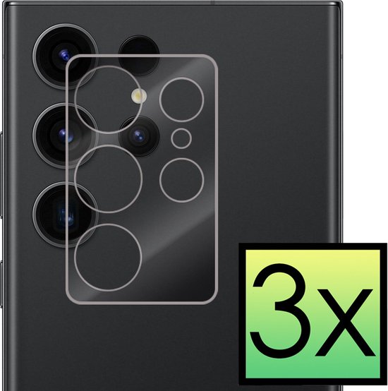 Screenprotector Geschikt voor Samsung S23 Ultra Camera Screenprotector Gehard Glas -... | bol