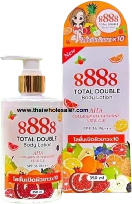88 TotalWhite Double Body Lotion 350 ml SPF 35 PA+++ | bol