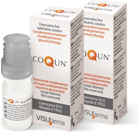 COQUN Medische Oogdruppels - Glaucoom Behandeling - Voor Droge Ogen ...