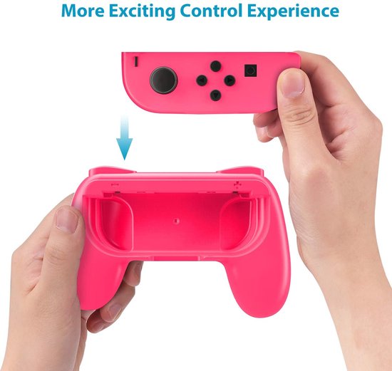 Controller Grip Set Geschikt voor: Nintendo Switch Joy Con Grip Set ...