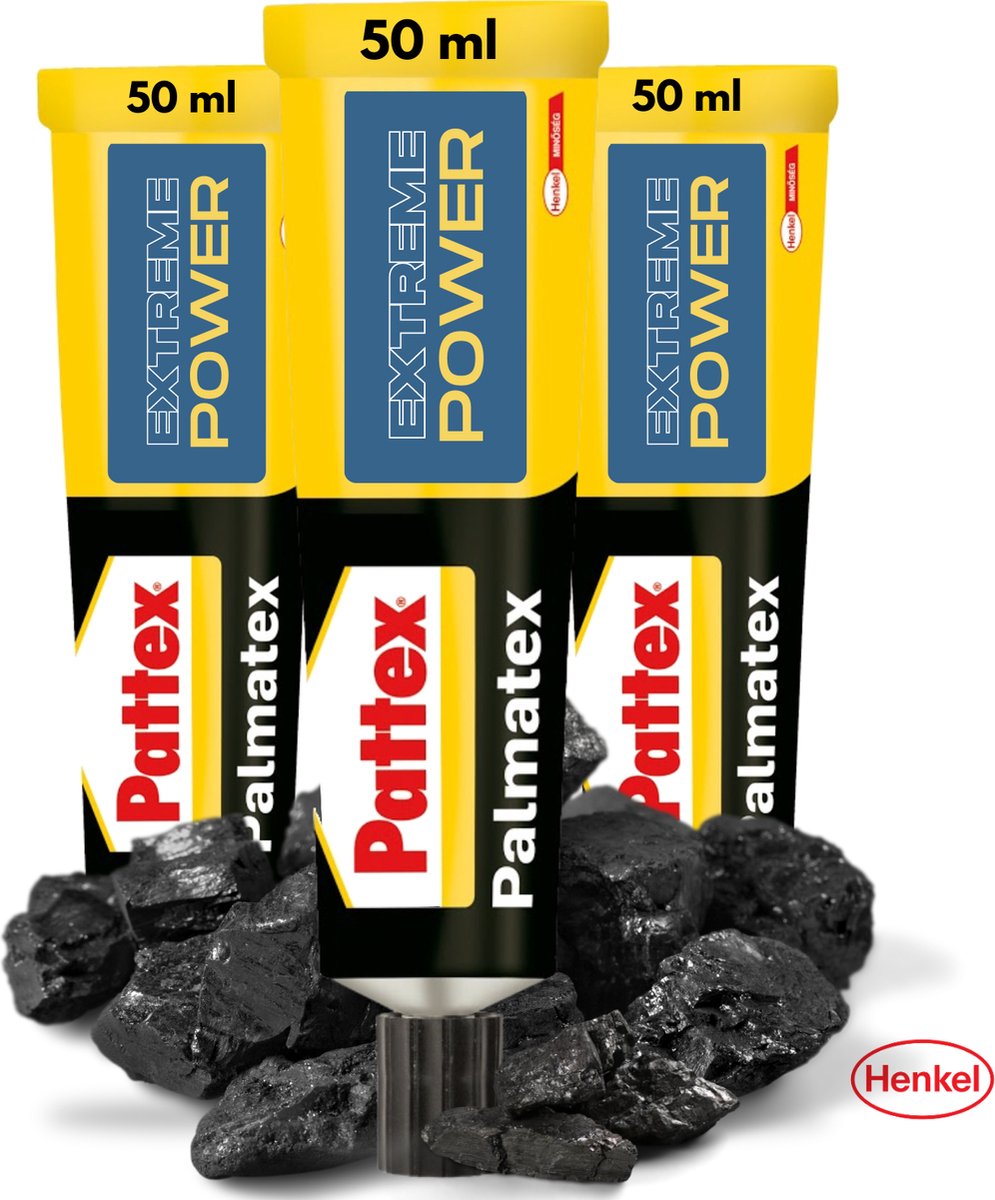 Pattex Palmatex Extreem Contactlijm – Voordeelbundel – 3 x 50 ml ...
