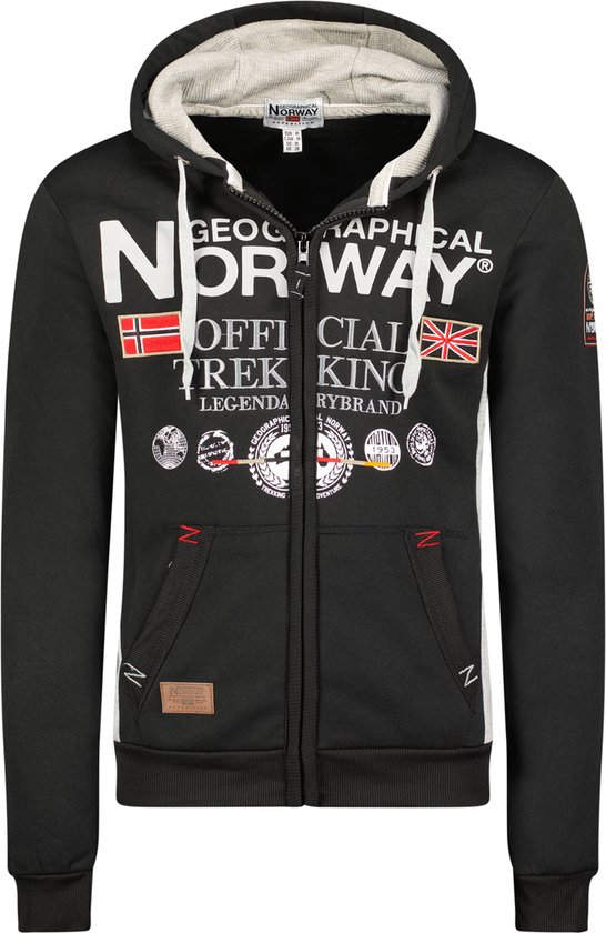 Geographical Norway - Vest - Heren - Capuchon - Gafont - Zwart | bol.com