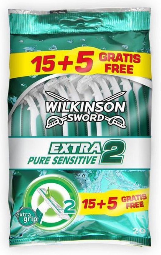 Wilkinson Sword Extra 2 Sensitive - 20st. | bol