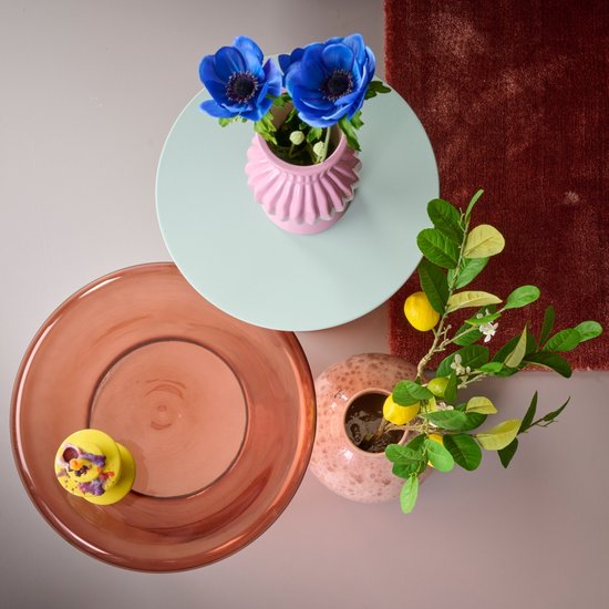 Kunstbloem Anemoon - Polyester - Blauw - 75 cm hoog | bol Kunstbloem Anemoon - Polyester - Blauw - 75 cm hoog | bol