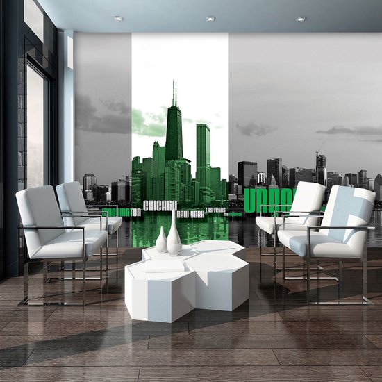 Fotobehang - Vlies Behang - Amerika Urban Stad Design - 208 x 146 cm ...