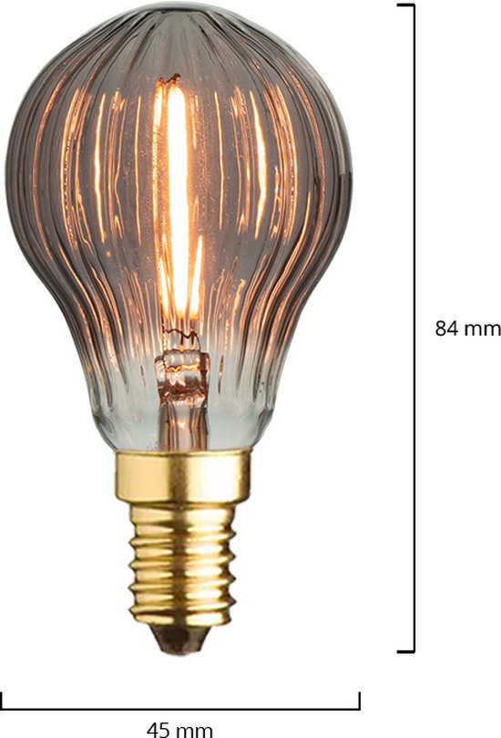 E14 LED Lamp - 10-pack - 1 watt - 2100K extra warm | bol