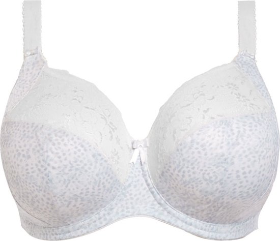 Elomi - Elomi Morgan BH - maat 95F - Grijs Wit - Met beugel - Dames ...