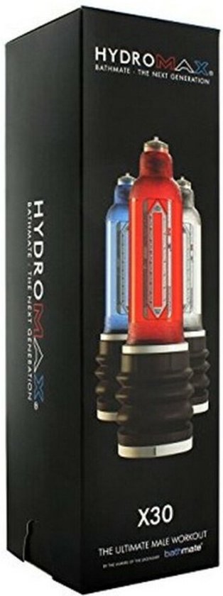 Bathmate Hydromax X30 Penispomp - 43,2 cm - Blauw | bol