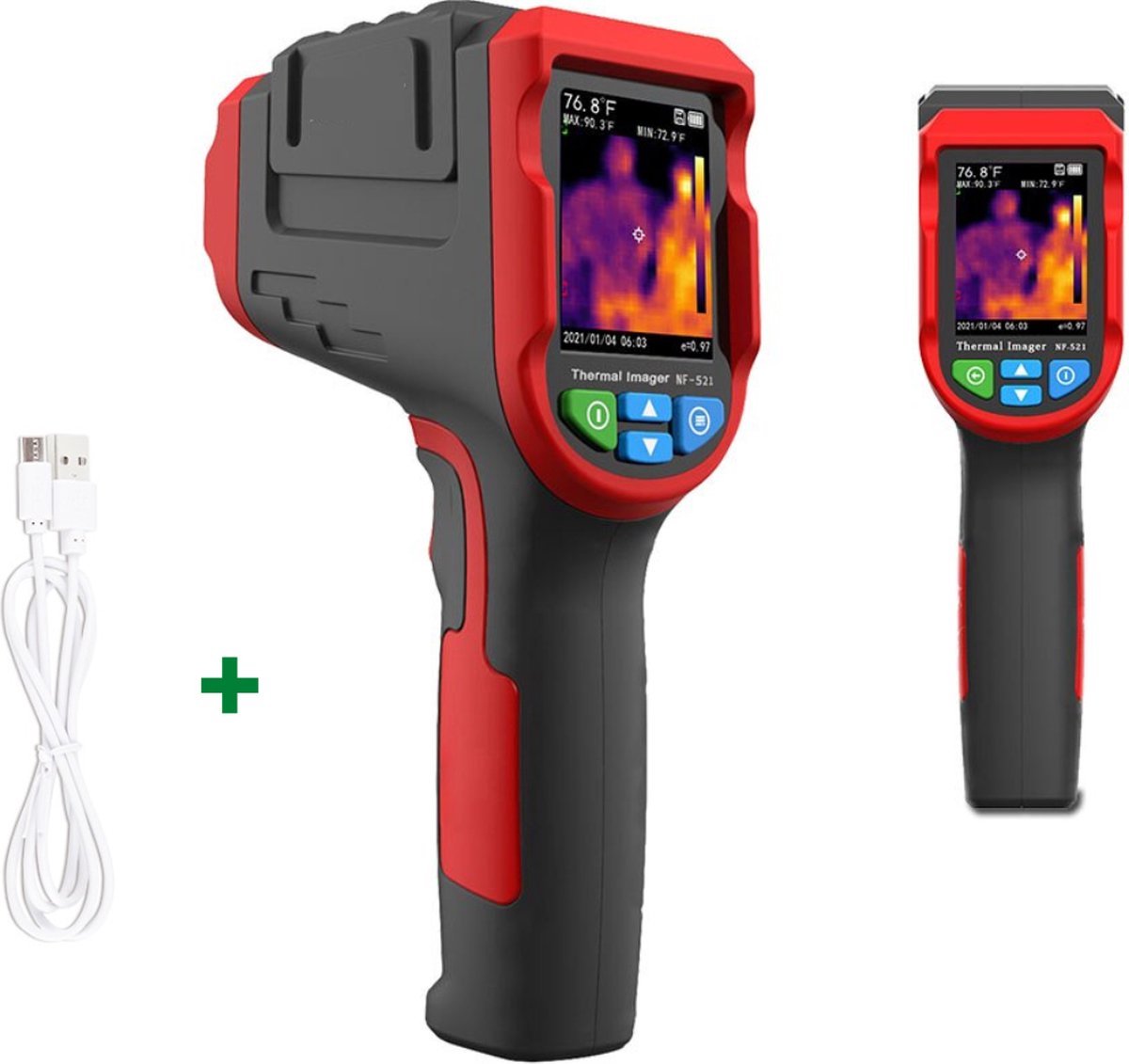 Warmtecamera - Warmte Camera Infrarood - Infrarood Camera - Warmtemeter ...