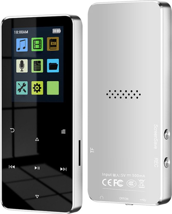 Bluetooth MP3 Speler met touchscreen - Muziek - Digitaal | bol.com
