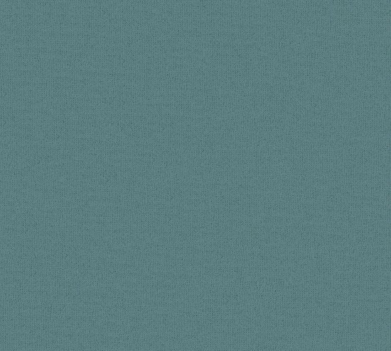 MAT LINNENLOOK BEHANG | Basic - Petrol - A.S. Création Jade 2 | bol
