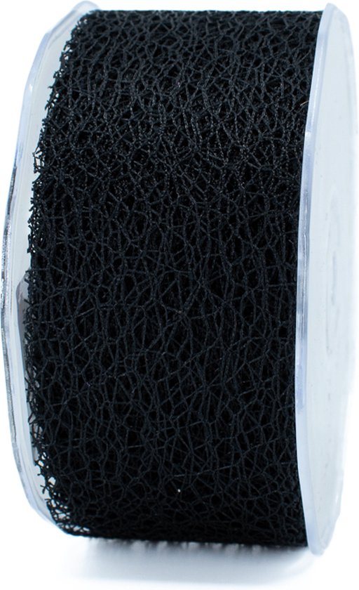 Zwart Lint - 5 cm Breed Weblint - 20 Meter Lang - Voor het Inpakken van ...