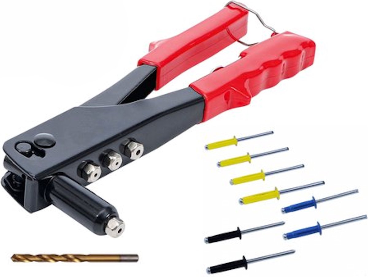 LB-Tools Antidiefstal kentekenplaat beveiliging set - Popnagels met ...