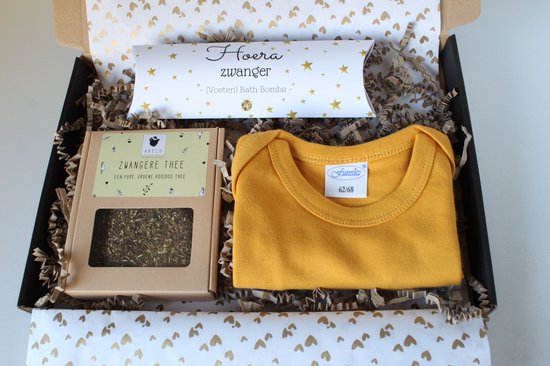 Brievenbus cadeau Hoera Zwanger! - cadeau zwangerschap | bol